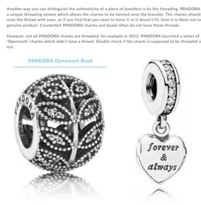 Pandora | Jewelry | Do Not Purchase Listing Be Aware Of Fake Pandora ...
